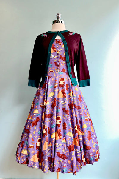 Camping Bears Heidi Dress by Miss Lulo – Modern Millie