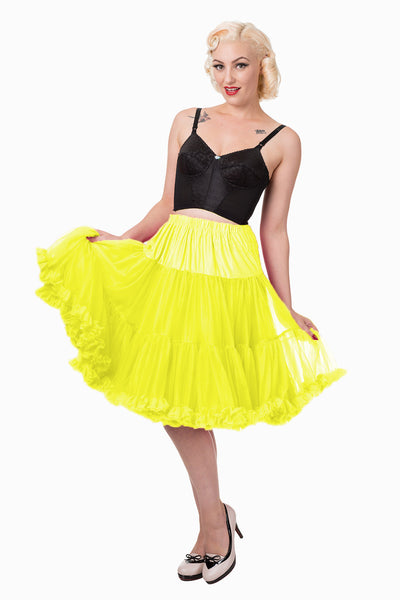 Yellow Starlite Petticoat by Banned – Modern Millie