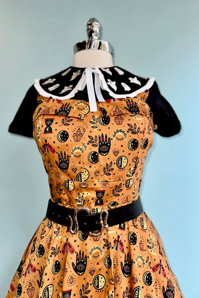 Phantomette Ghost Blouse by Hell Bunny – Modern Millie
