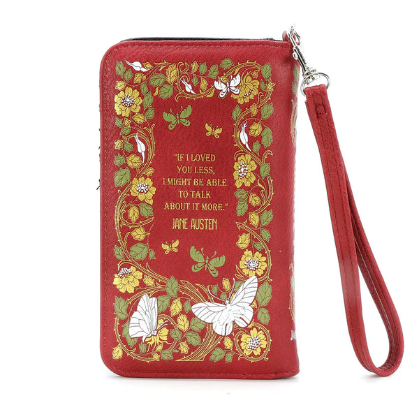 Emma Book Wallet in Red – Modern Millie