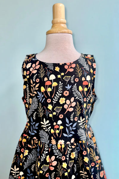 Kids Ditsy Mushroom Dress by Eva Rose – Modern Millie