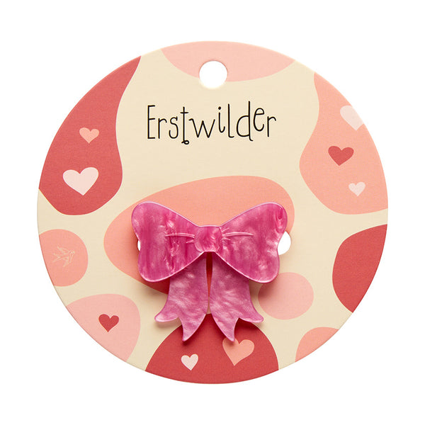 Sweet Bow Simplified Mini Brooch by Erstwilder – Modern Millie
