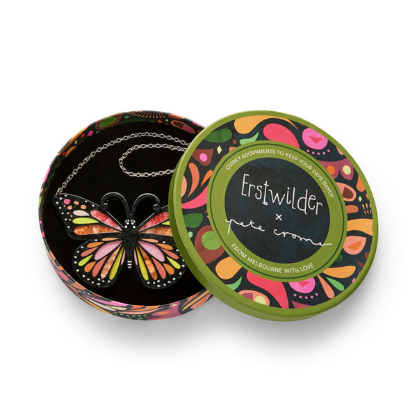 The Magnificent Monarch Butterfly Necklace by Erstwilder – Modern Millie