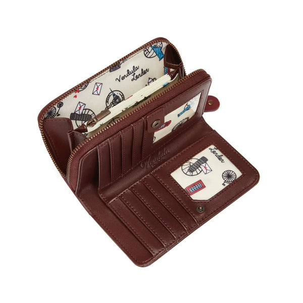 Mystic Wicks Candle and Wandmakers Medium Zip Around Wallet by Vendula ...