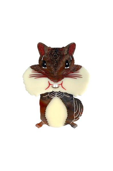 Charlie the Chipmunk Brooch by Daisy Jean – Modern Millie