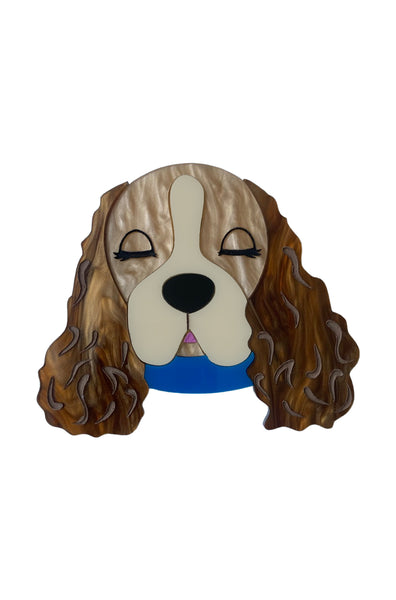 Catherine the Cocker Spaniel Brooch by Daisy Jean – Modern Millie